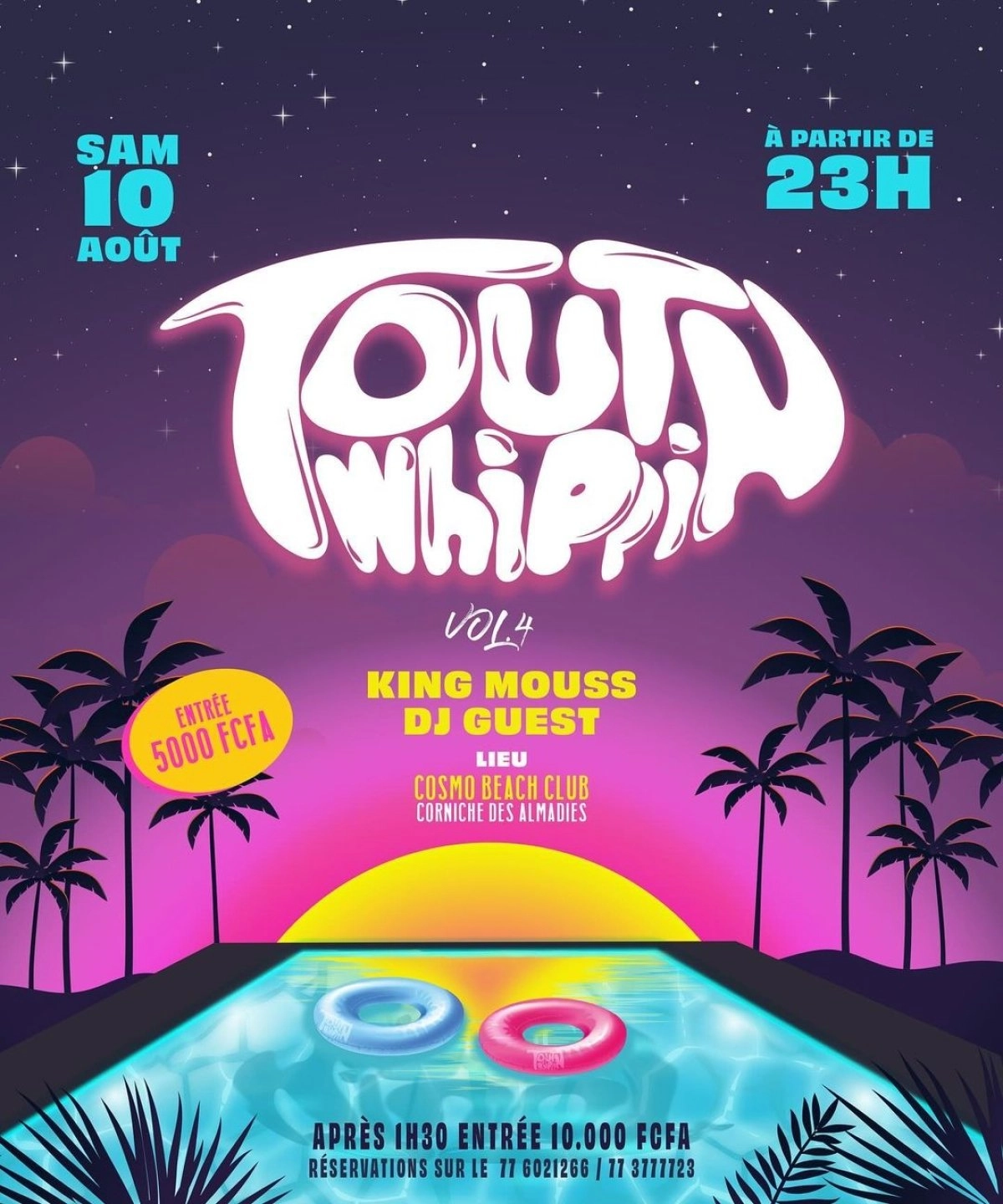 Vol4 au Cosmo Beach Club 🌴