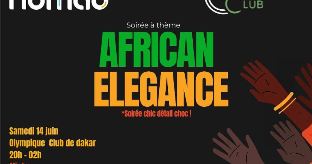 Soirée Chic & Festive by Night Nomad x Olympique Club de Dakar 👗🎶