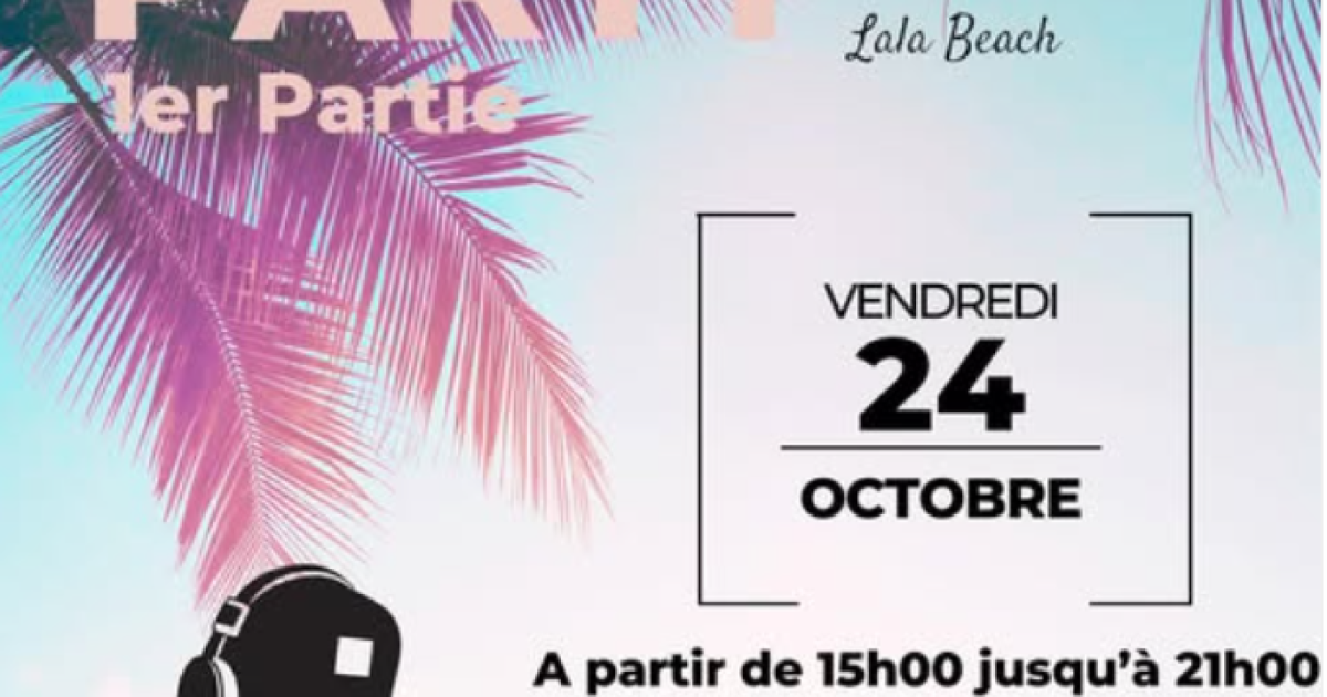 SENSET PARTY : Lala Beach Célèbre son Anniversaire à Dakar