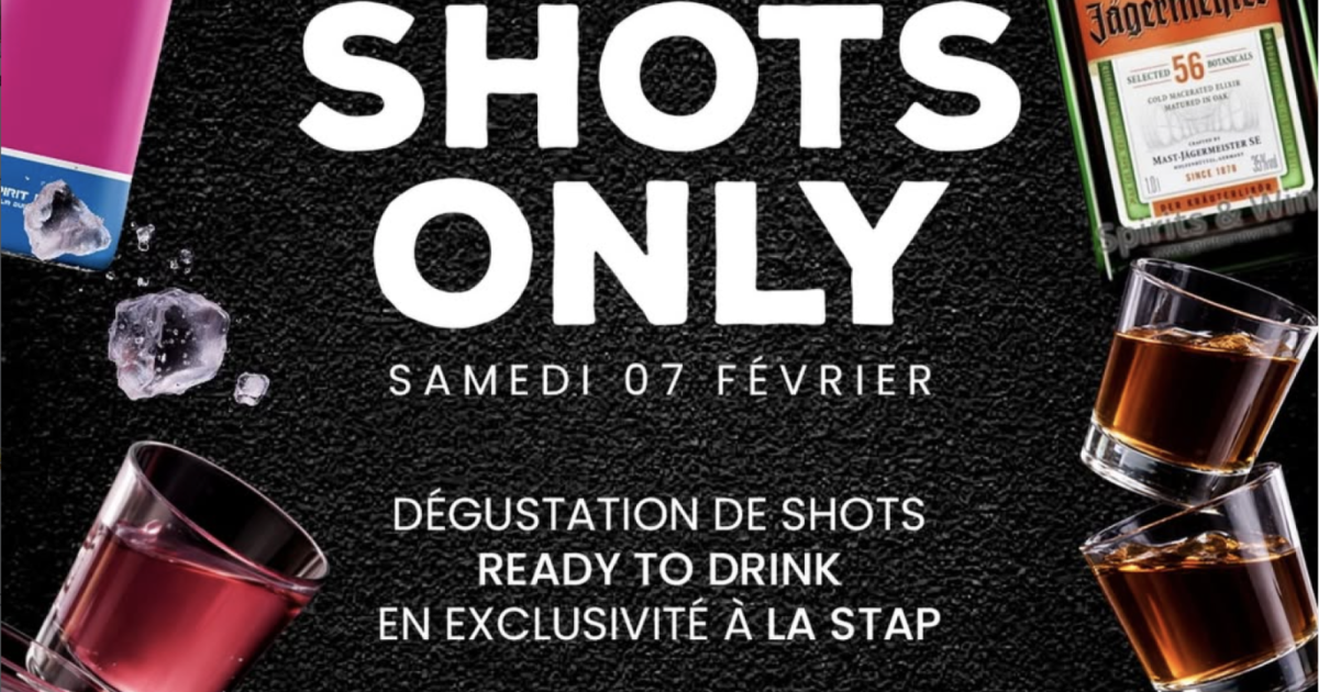 Shots Night - Soirée Exclusive Shots & Énergie