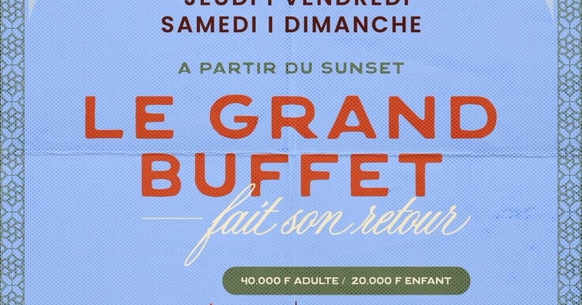 Le Grand Buffet Ramadan 2026 au Diotay – Iftar Premium dès le 21 Février